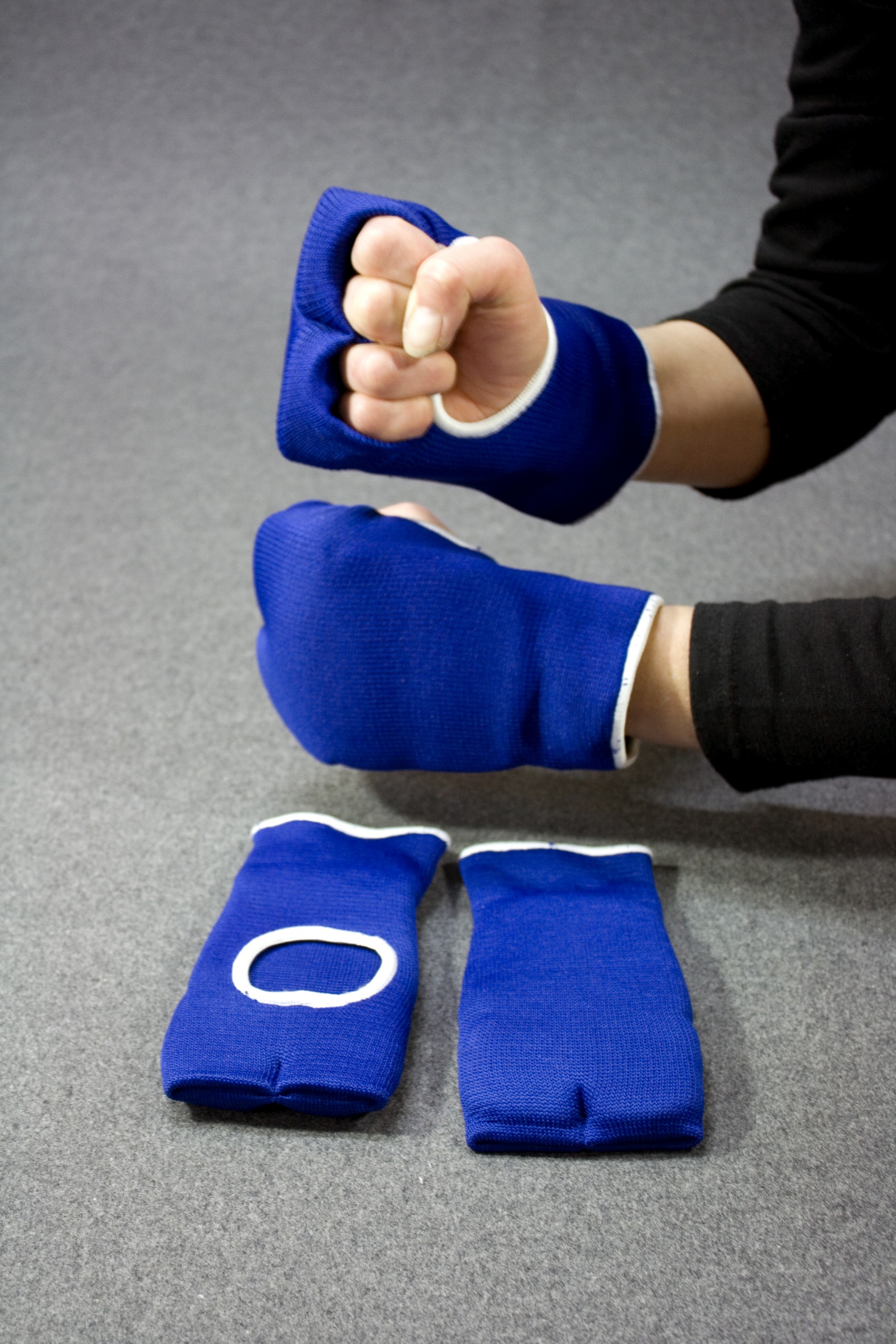 Fabric Training Mitt Blue · Action Martial Arts Supplies Ltd.